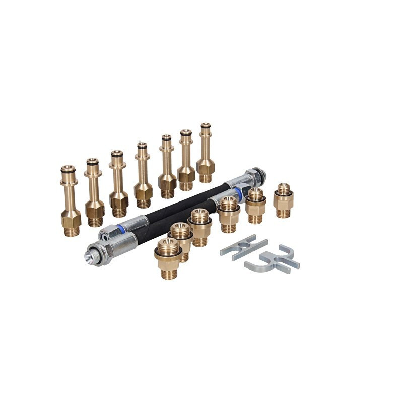 Fitting set for hydraulic steering rack diagnosis on test bench MS5353 ...