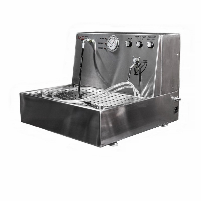 Test bench for diagnostics of brake calipers MS301 | MSG Equipment