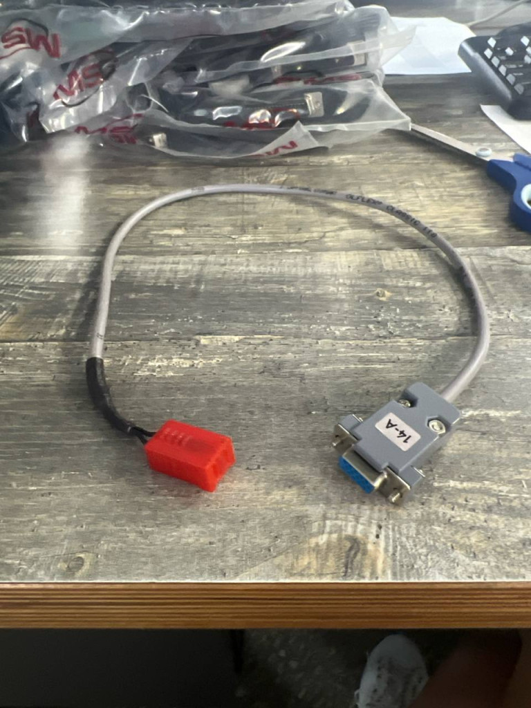Cable for connecting an alternator with terminals L/IGN MS-33014 (14A ...
