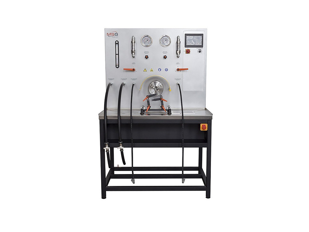 Test bench for diagnostics of power steering pumps MS504 | MSG Equipment