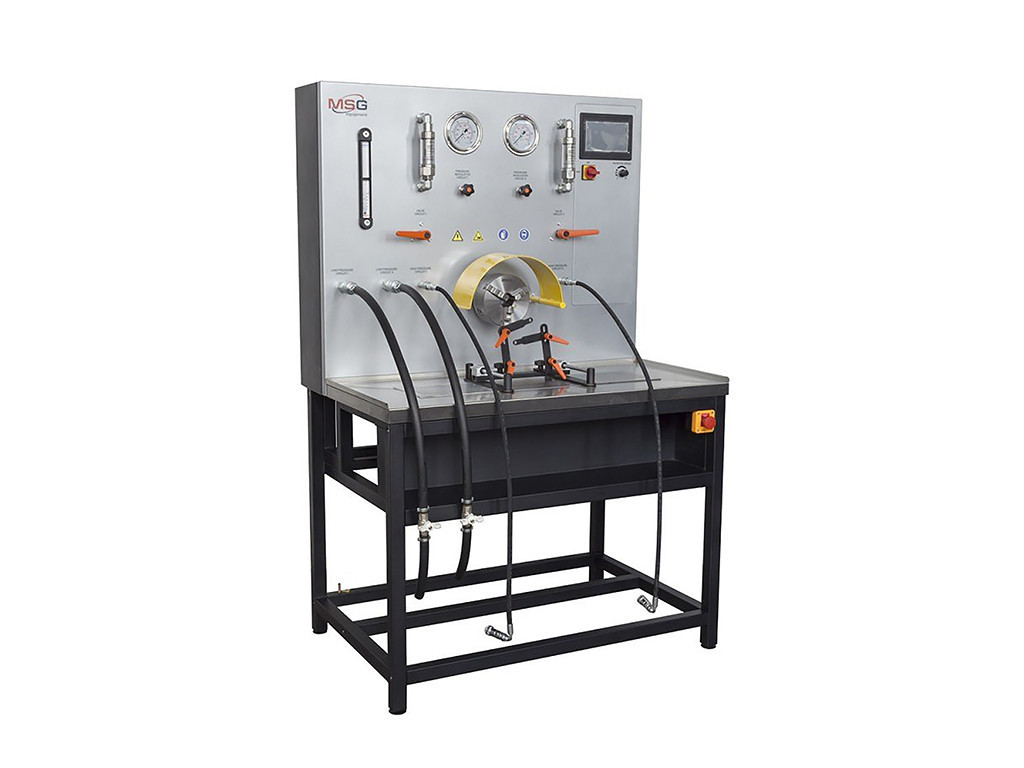 Test bench for diagnostics of power steering pumps MS504 | MSG Equipment