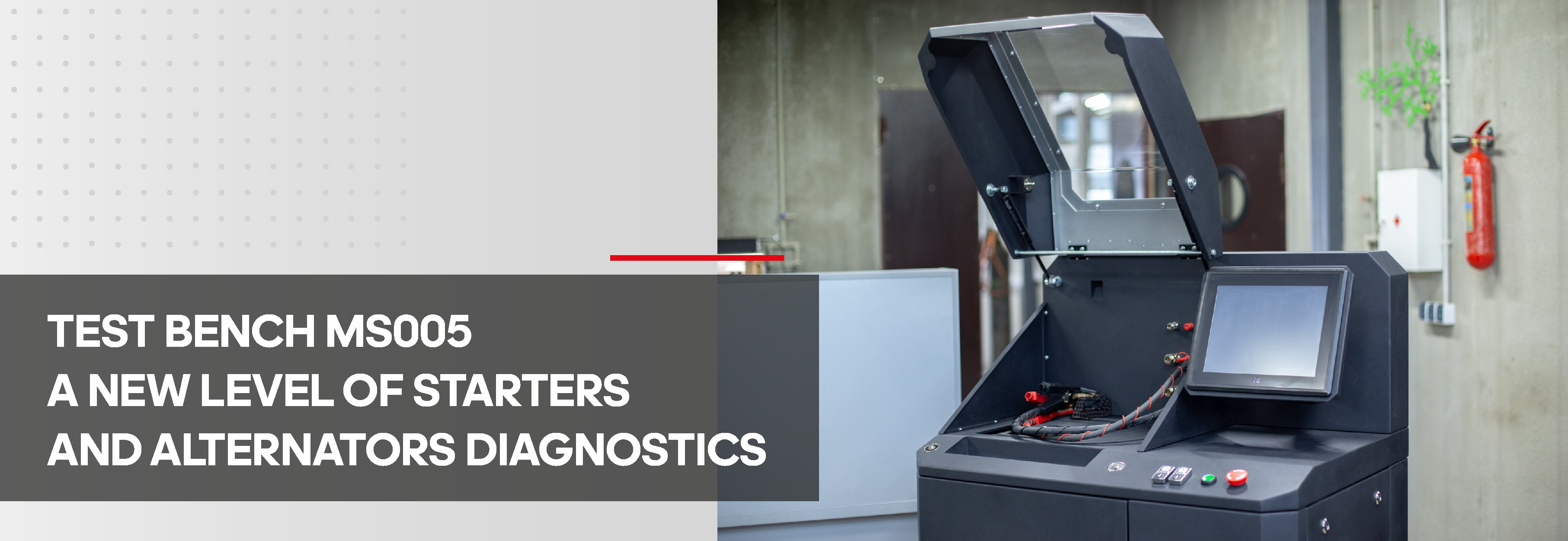 El banco de pruebas MS005 lleva el diagnóstico de motores de arranque y alternadores a un nuevo ...
